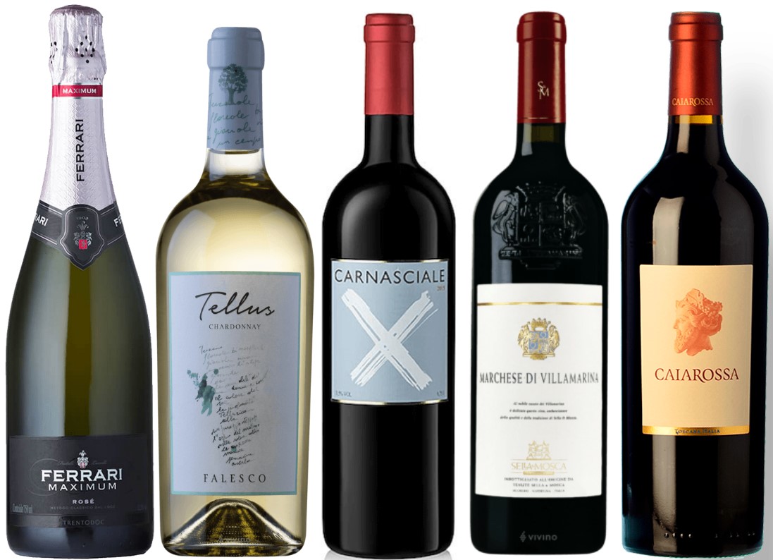 Masterclass Vinhos italianos de castas internacionais - ABS-Rio